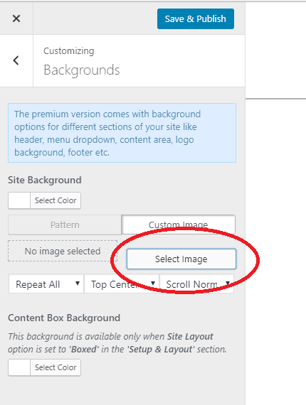 How to Add a Background Image in WordPress - WpStairs