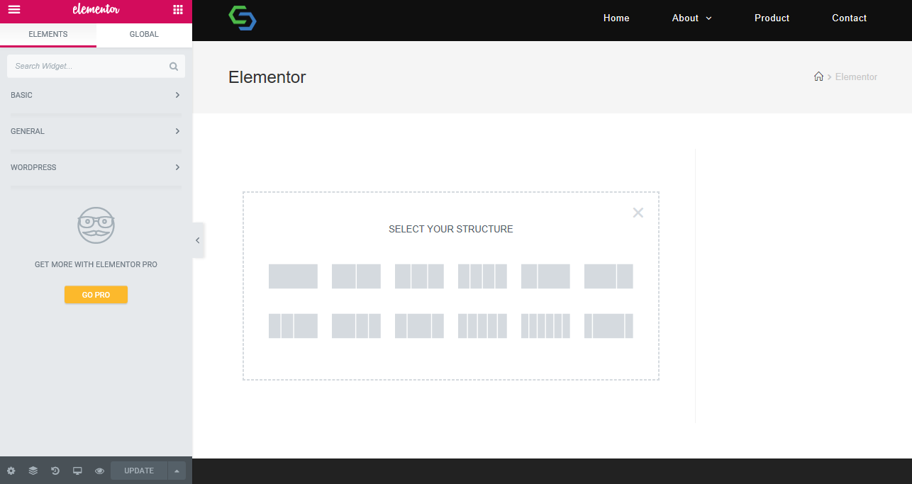 Elementor-WordPress Page Builder - WpStairs